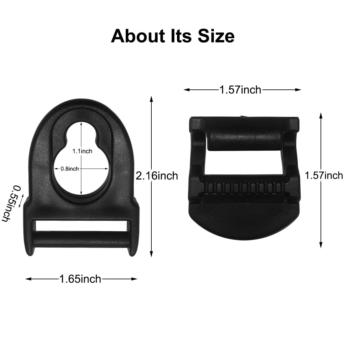 Snapklik.com : Popbee Kayak Seat Repair Kit (Clips And Hooks) Compatible