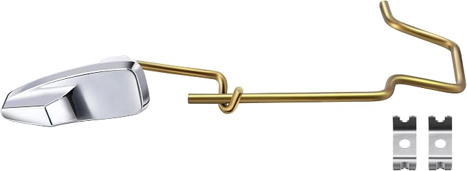 Dreyoo Pressure Assist Toilet Lever with Linkage Compatible with 99-571 ...
