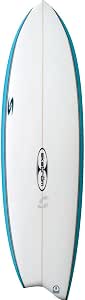 Amazon.com : Surftech Carl Ekstrom Asymmetric Surfboard Regular Foot ...