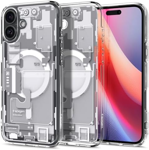Spigen Ultra Hybrid MagFit Back Cover Case for iPhone 16 Plus, MagSafe ...