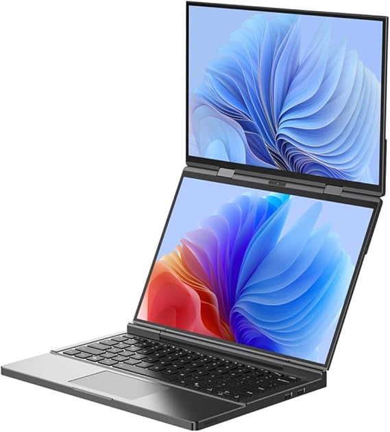 Amazon.com: GPD Duo Dual-OLED Screen Laptop，13.3" Touchscreen 2.8K ...