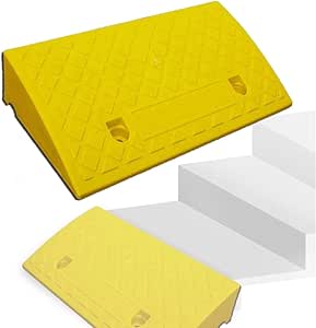 Amazon.com: WEBUP Plastic Car Ramp, Lightweight Curb Ramps Car Slope ...