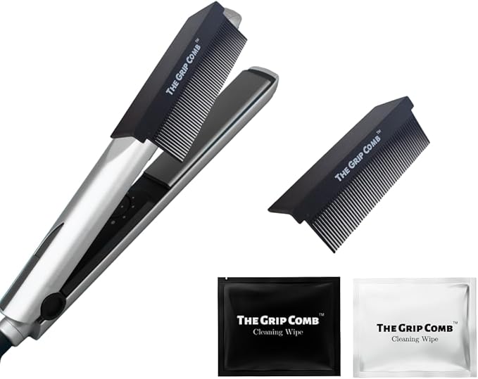 Amazon.com : The Original Grip Comb - Flat Iron Comb Attachment - Hair ...