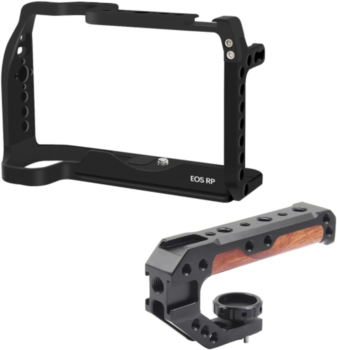 Amazon.com : EOS RP Camera Cage, EOS RP Cage with Wooden Camera Top ...