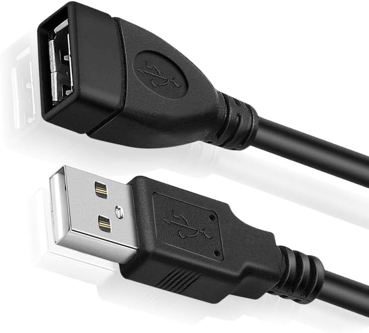 FEDUS USB Male to Female Extension Cable, 5 Meter/16.4Ft 2.0 uSB A Male ...