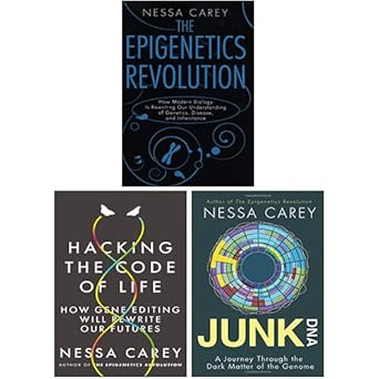 Nessa Carey 3 Books Collection Set (Hacking the Code of Life, The ...