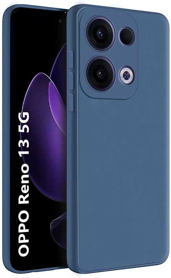 Fashionury Back Cover for Oppo Reno 13 5G | Matte Soft Silicon Flexible ...