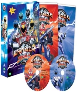 POWER RANGERS ENGINE FORCE 2 (2 DISC) (Region code : 3) (Korea Edition ...