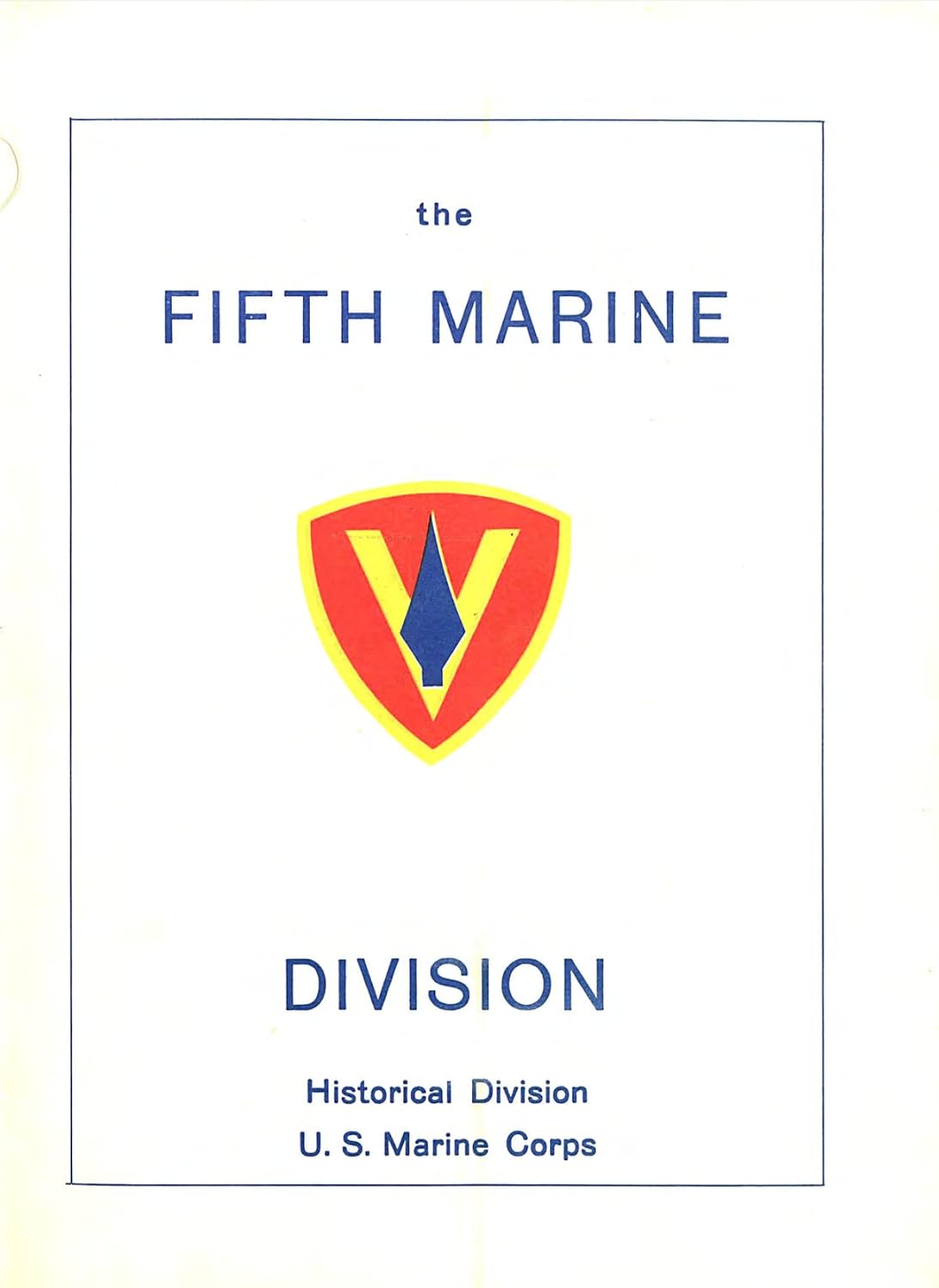 Amazon.com: The Fifth Marine Division in World War II eBook : U.S ...