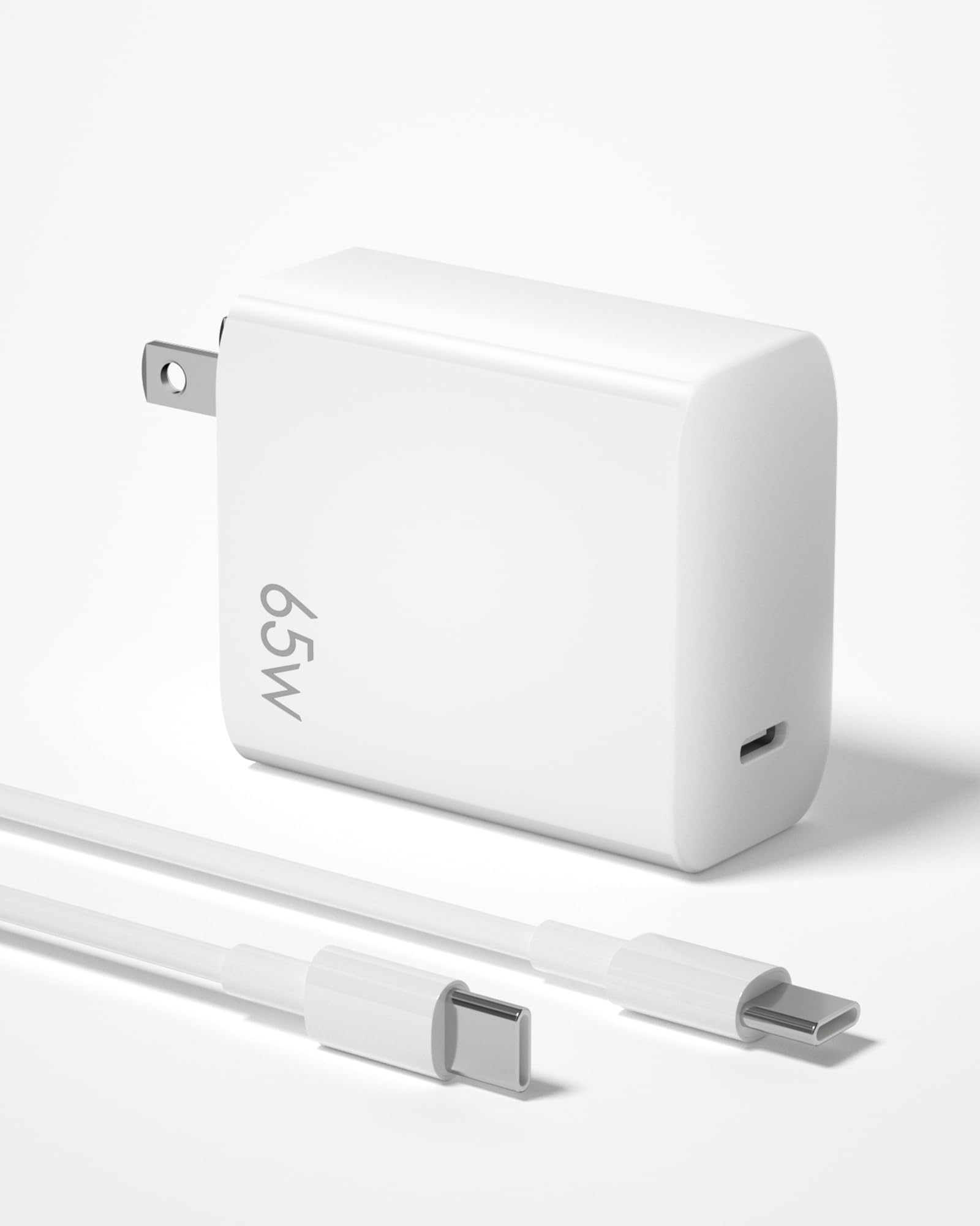 Amazon.com: UNIVEGET 65W USB C Fast Charger Block,GaN PPS Compact Wall ...