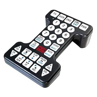 Amazon.com: Tek Partner Universal Remote Control, Jumbo Sized with Easy ...