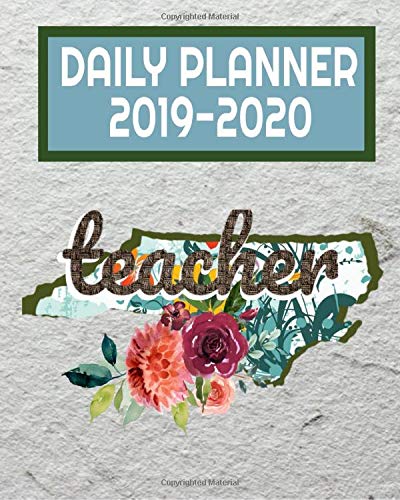 Amazon.com: Teacher Daily Planner 2019-2020: North Carolina Watercolor ...