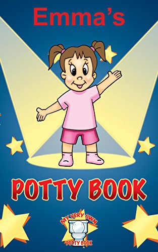 Emma's Potty Training Book: Caucasian Girl with Brown Hair eBook : Kase ...