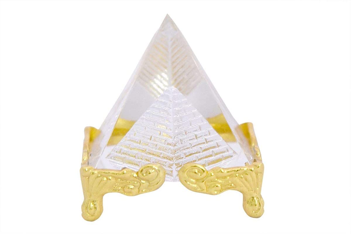 Buy Silver Trees-Vastu/Feng Shui Crystal Pyramid for Positive Energy ...