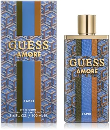 Amazon.com : Amore Capri by Guess for Unisex - 3.4 oz EDT Spray ...