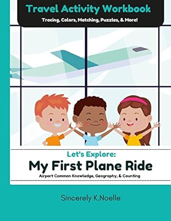 Amazon.com: Let's Explore: My First Plane Ride: Travel Activity ...