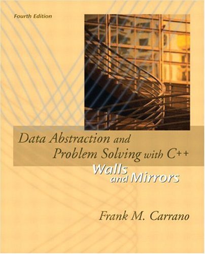 Amazon | Data Abstraction and Problem Solving with C++: Walls and Mirrors (4th Edition ...