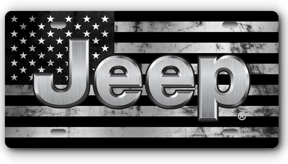 Amazon.com: Front Vanity Plate for Jeep Vehicles - Mopar Officially ...