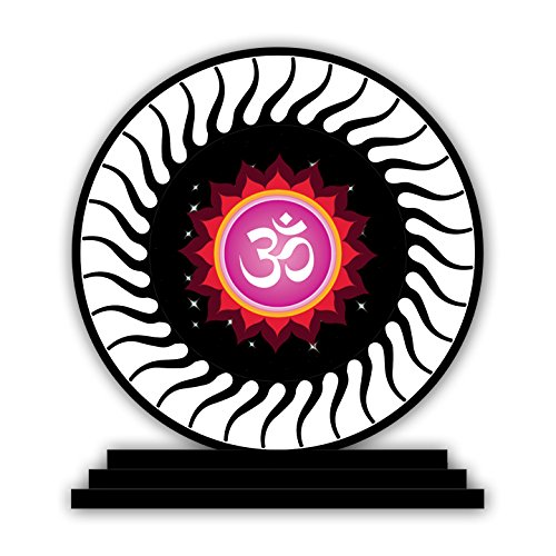 Om Symbol Acrylic Car Dashboard Idols Figurine Showpiece , by Vprint ...