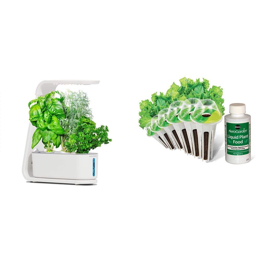 Amazon.com : AeroGarden Sprout with Gourmet Herbs Seed Pod Kit (3-pod ...