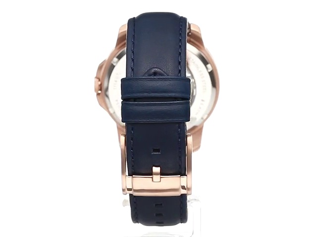 Watch Fossil Men's ME3054 Grant Three-Hand Automatic Leather Watch ...