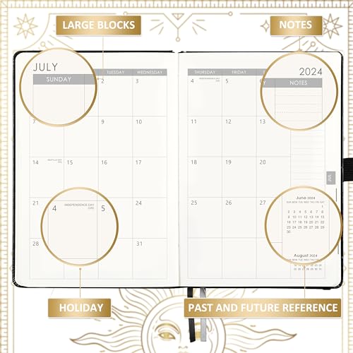 Snapklik.com : 2024 Planner - Weekly Monthly Planner 2024, January 2024 ...