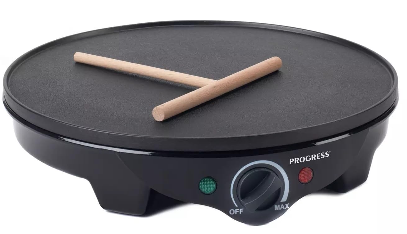 Electric Pancake Maker & Crepe Maker | Extra Large Cooking Surface ...