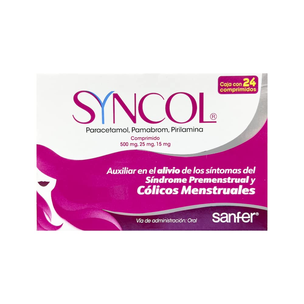 Syncol 24 Tab : Amazon.com.mx: Salud y Cuidado Personal