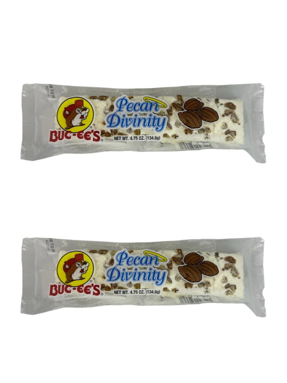 Amazon.com : Buc-ee's Pecan Log 2 Packs (Divinity Log) : Grocery ...