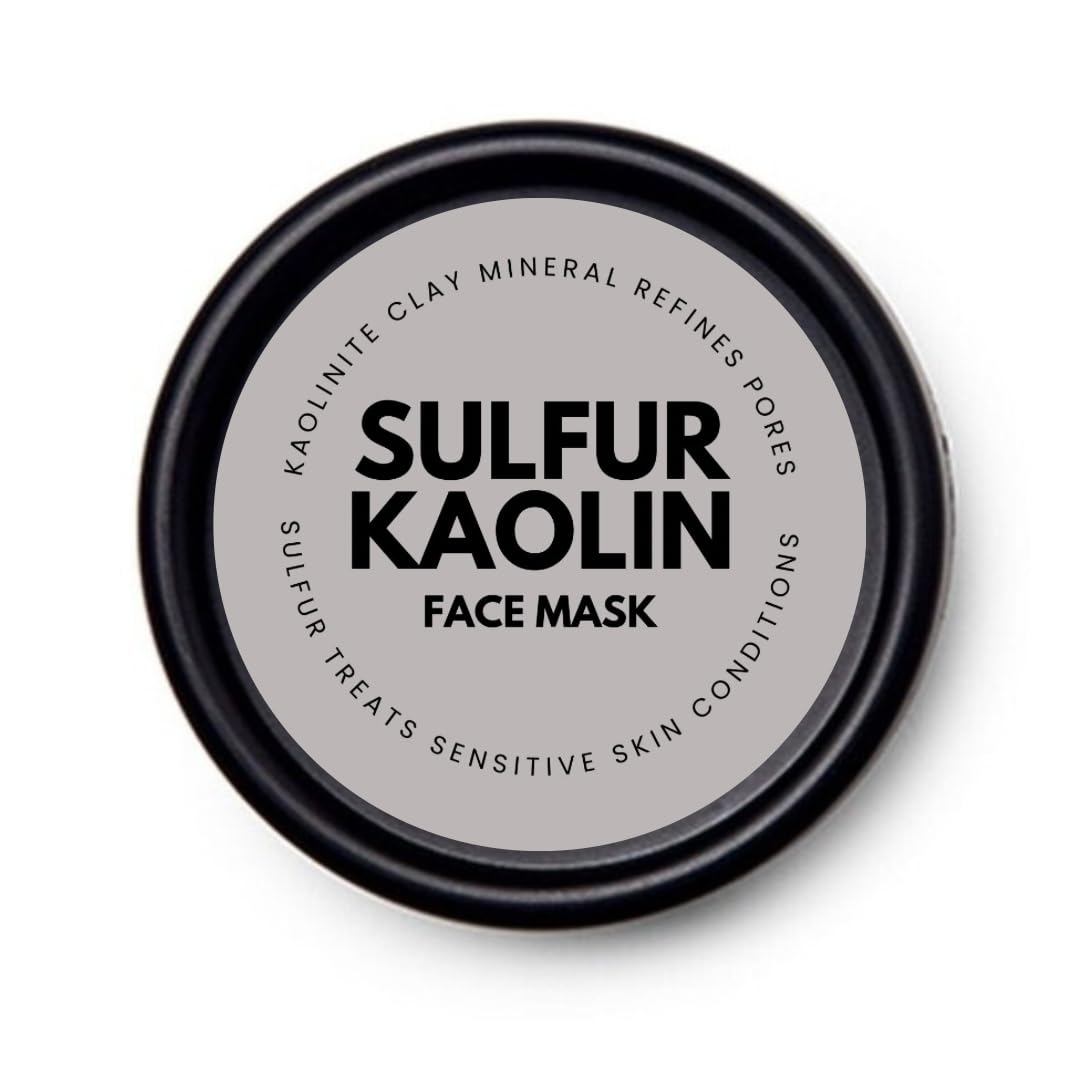 Sulphur & Kaolin Face Mask | Blemish Control | Healing Mask | Acne ...
