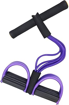 FateFan Multifunction Tension Rope, 6-Tube Elastic Yoga Pedal Puller ...