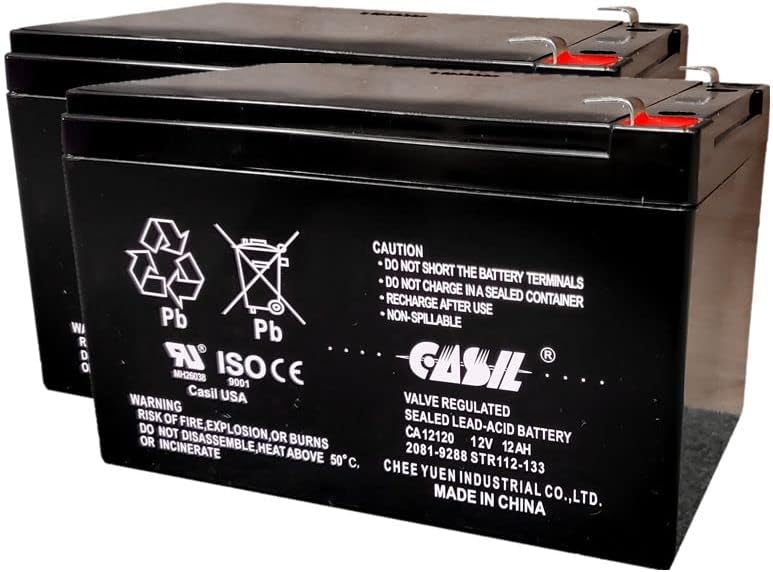 Amazon.com: Ultratech Power Products Genuine UT12120 12V 12Ah SLA ...