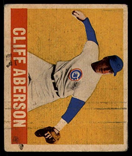 Amazon.com: Baseball MLB 1948-49 Leaf #136 Cliff Aberson VG Very Good ...