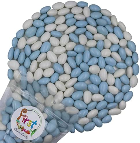 Amazon.com : FirstChoiceCandy Jordan Almonds (2 Pound, Baby Blue ...