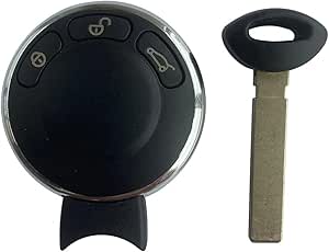 Amazon.com: 3 Button Smart Remote Key Case Fob Shell Replacement ...