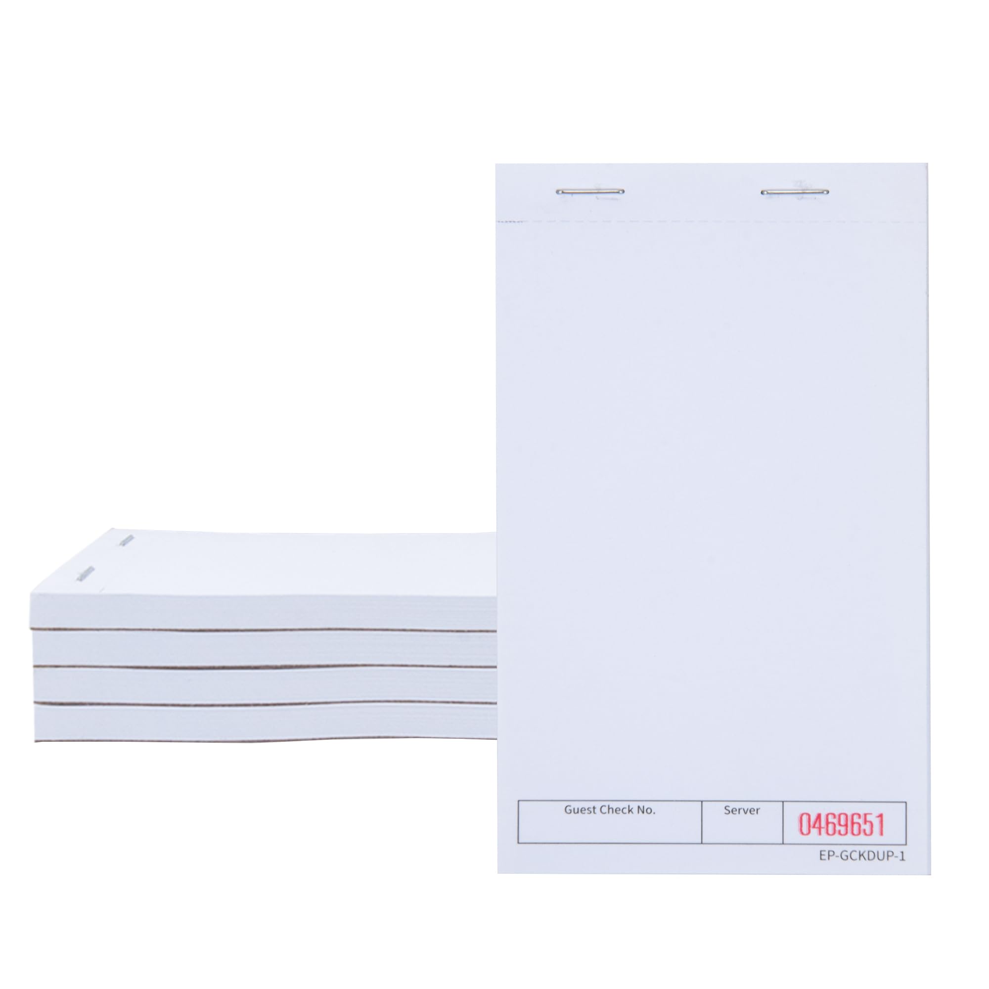 Amazon.com: DGBDPACK Guest Checks Pads EP-GCKDUP-1 (5 Pads), total 250 ...
