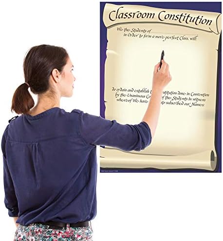 Amazon.com : Dry-Erase Class Constitution Poster : Office Products