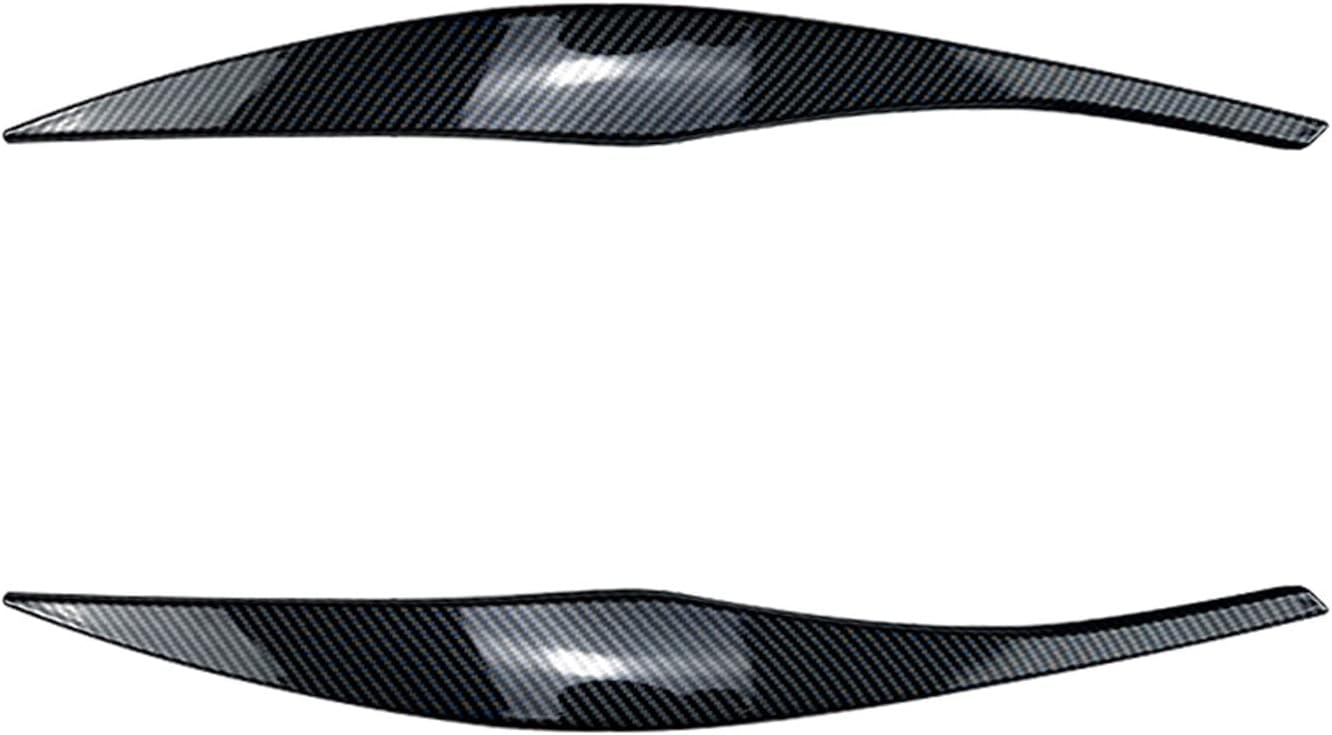 Amazon.co.jp: Eyelid Cover Car Headlamp Eyebrow Trim 2pcs Headlight ...