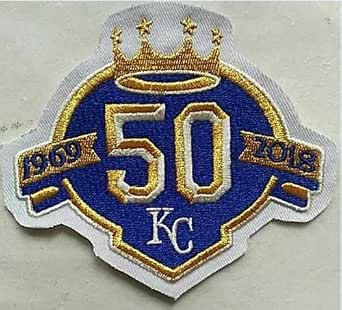 Amazon.com: Royals 50TH Anniversary Patch Team Style Jersey Patch ...