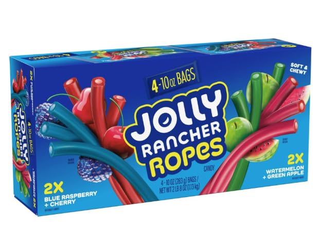 Amazon.com : JOLLY RANCHER Ropes Variety Pack, 10 oz., 4 pk. : Grocery ...