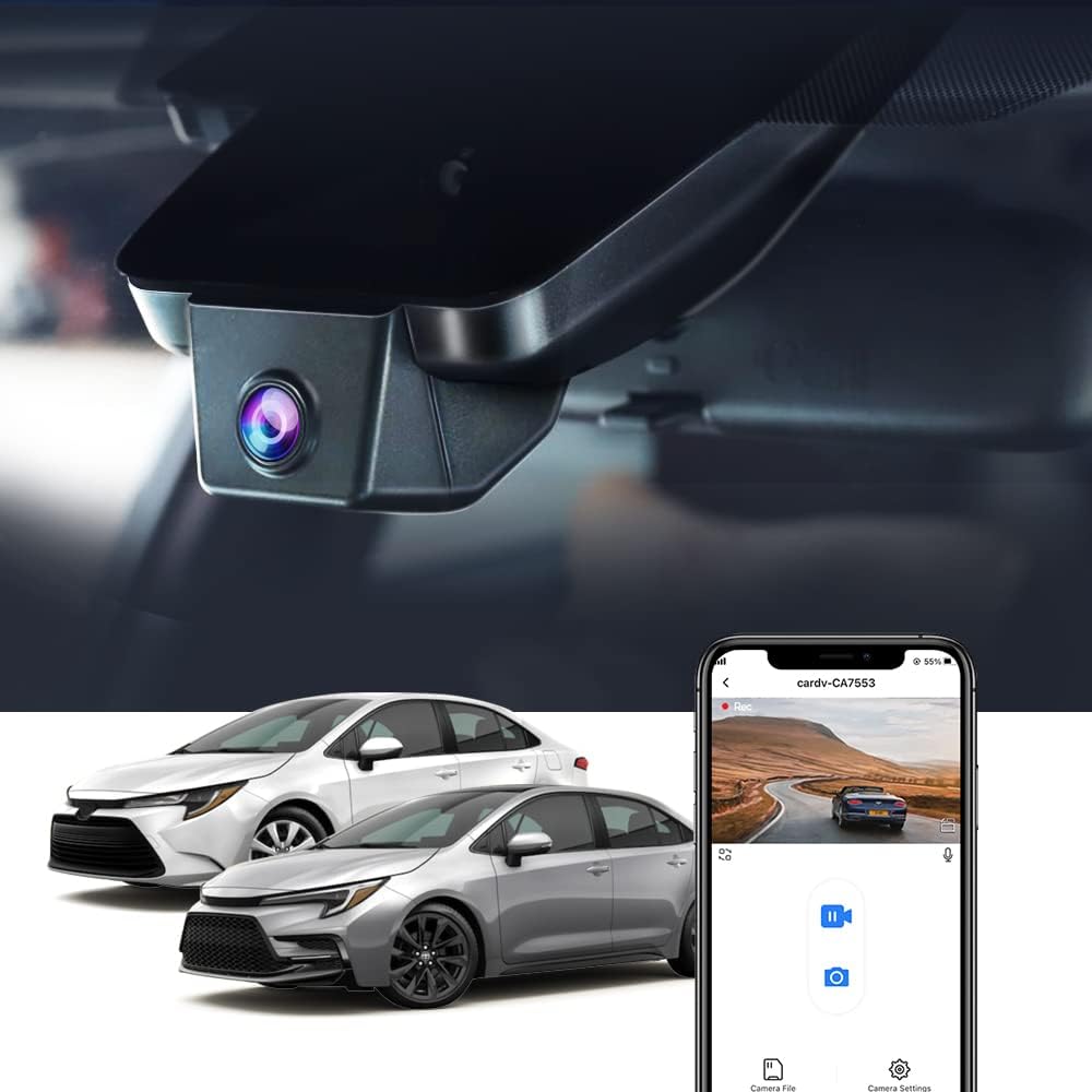 Amazon.com: Fitcamx 4K Dash Cam Suitable for Toyota Camry 2021 2022 ...