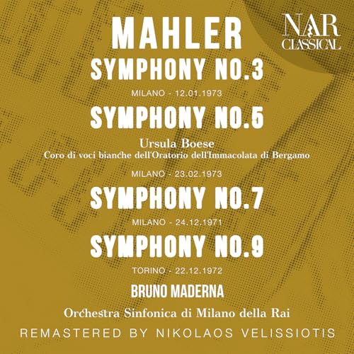 Play Mahler: Symphony No. 3; Symphony No. 5; Symphony No. 7; Symphony ...