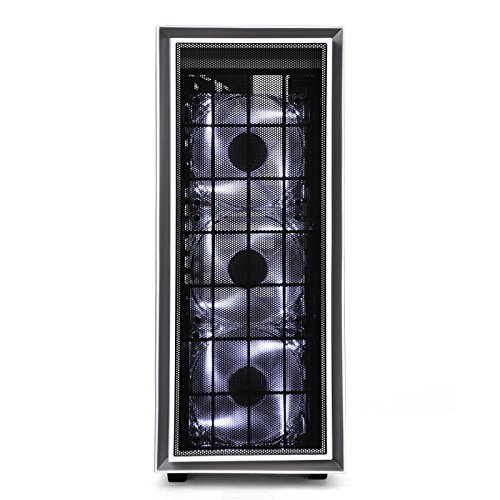 SilverStone Technology RL06WS-GP White and Silver Color with Full ...