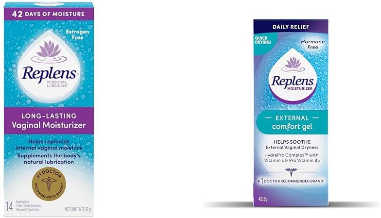 Replens Long-Lasting Vaginal Moisturizer and Lubricant, 14 Applications ...