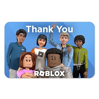 Roblox Digital eGift Card [Includes Free Virtual Item] [Redeem Worldwide] : Amazon.ca: Gift Cards