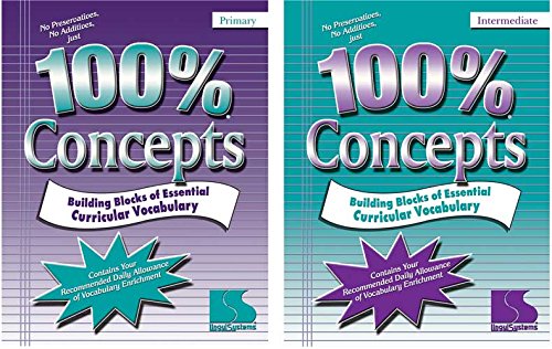 100% Concepts 2-Book Set: LinguiSystems: Amazon.com: Books