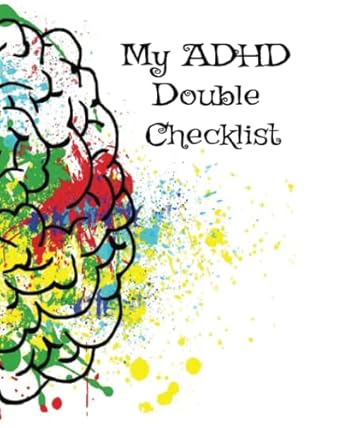 Amazon.com: My ADHD Double Checklist: 1 Year daily check lists to try ...
