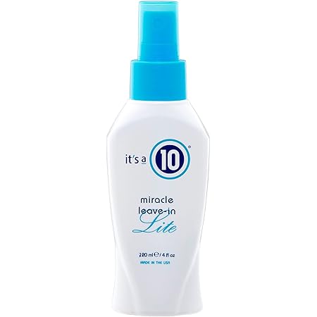 Amazon.com : It's A 10 Haircare Miracle Leave-In Conditioner Spray - 4 ...