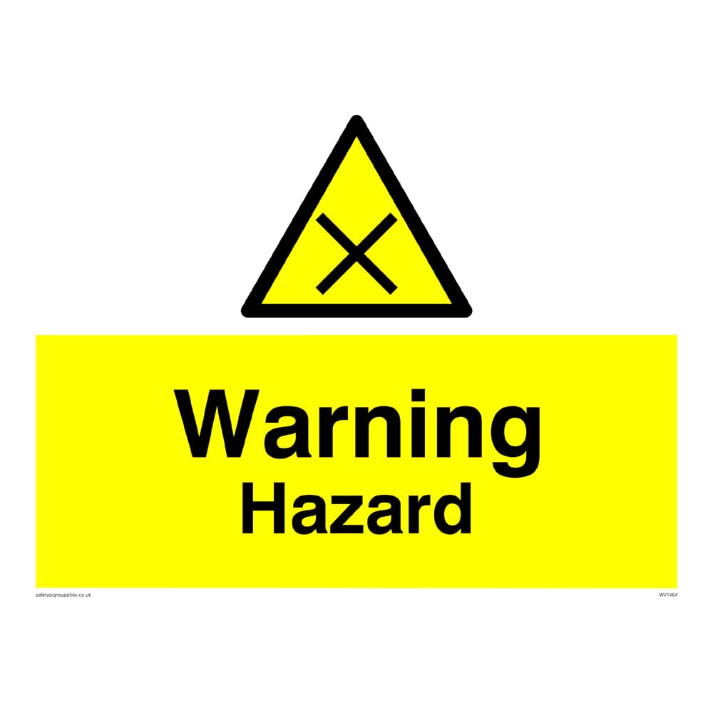 warning hazard sign – BigaMart