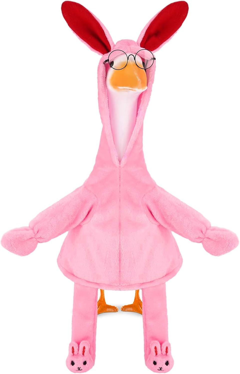Amazon.com : JcHrmers Christmas Pink Bunny Goose Outfit Halloween Pink ...